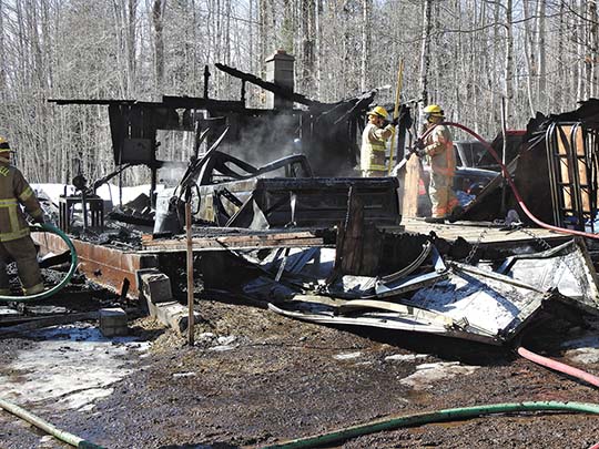 Fire destroys Chassell garage | News, Sports, Jobs - The Mining Gazette